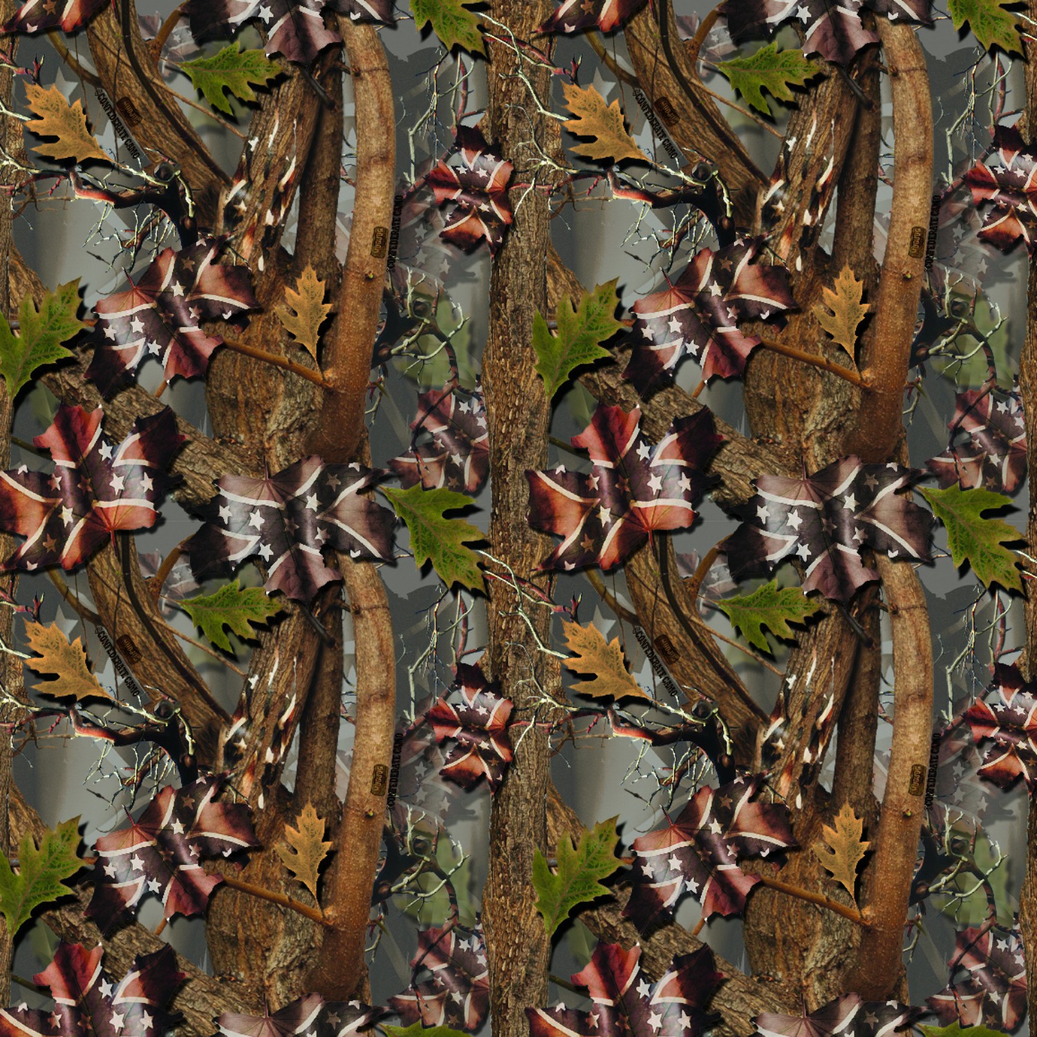 Confederate Camouflage – Pattern Crew