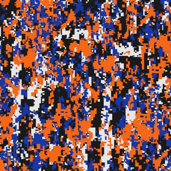 University of Florida Gators Orange & Blue Digital Camouflage – Pattern ...