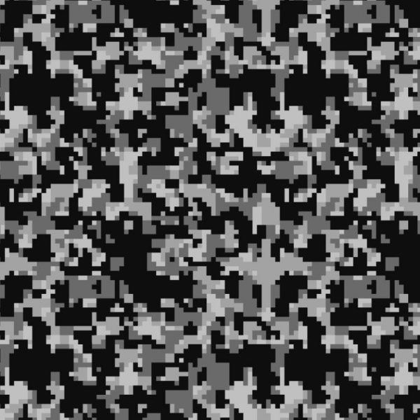 Gray Digital 23 Camouflage – Pattern Crew