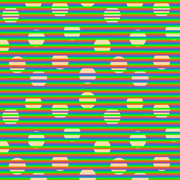 Optical Illusion Distance Color Change – Pattern Crew