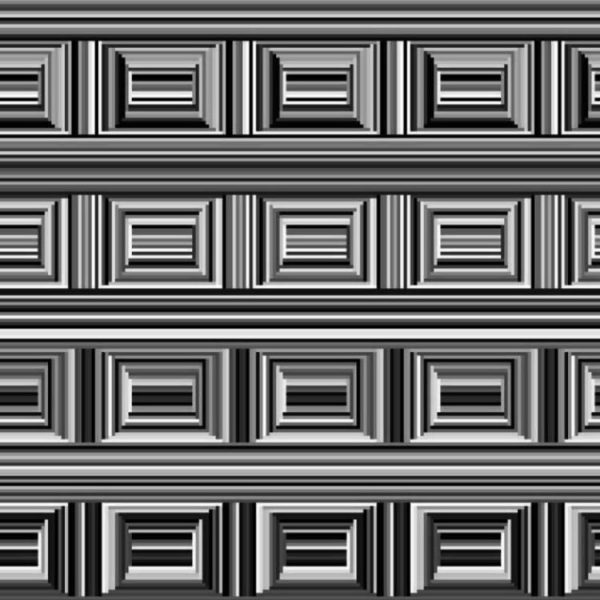 Rectangular Circles Illusion – Pattern Crew