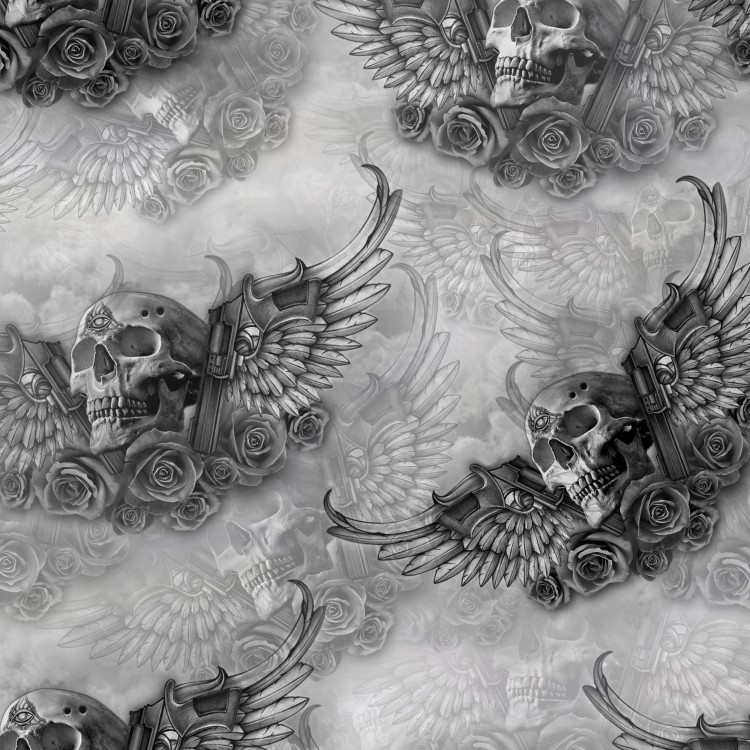 Winged Pistol Skull 22 – Pattern Crew