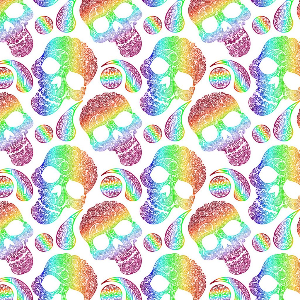 Paisley Skulls 22 – Pattern Crew
