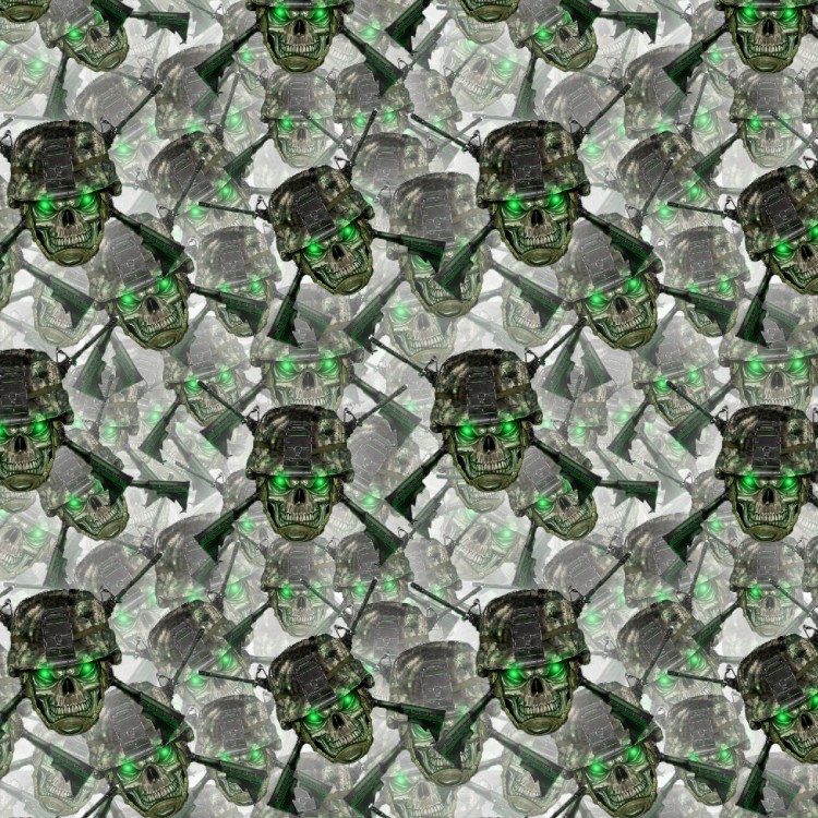 Military Skulls 22 – Pattern Crew