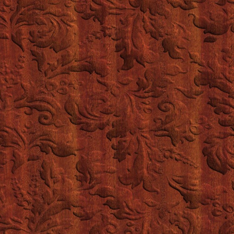Embossed Mahogany – Pattern Crew