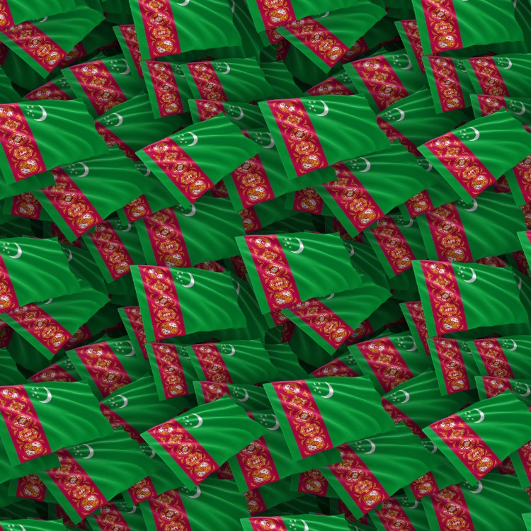 Turkmenistan Flag – Pattern Crew