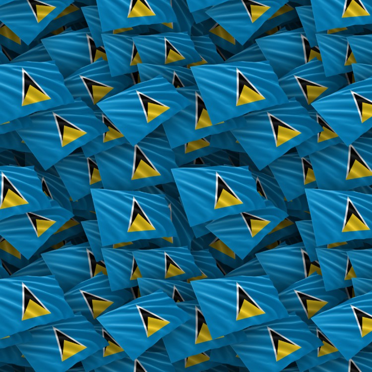 Saint Lucia Flag – Pattern Crew