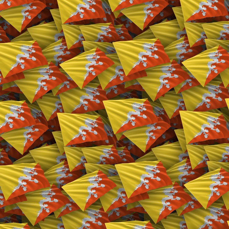 Bhutan Flag – Pattern Crew