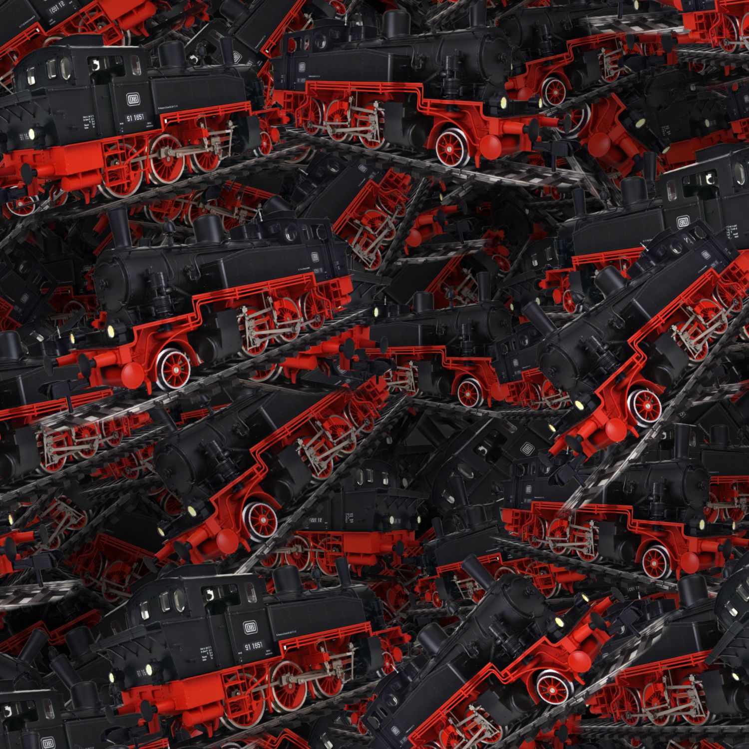 Train Engine No 17 22 – Pattern Crew