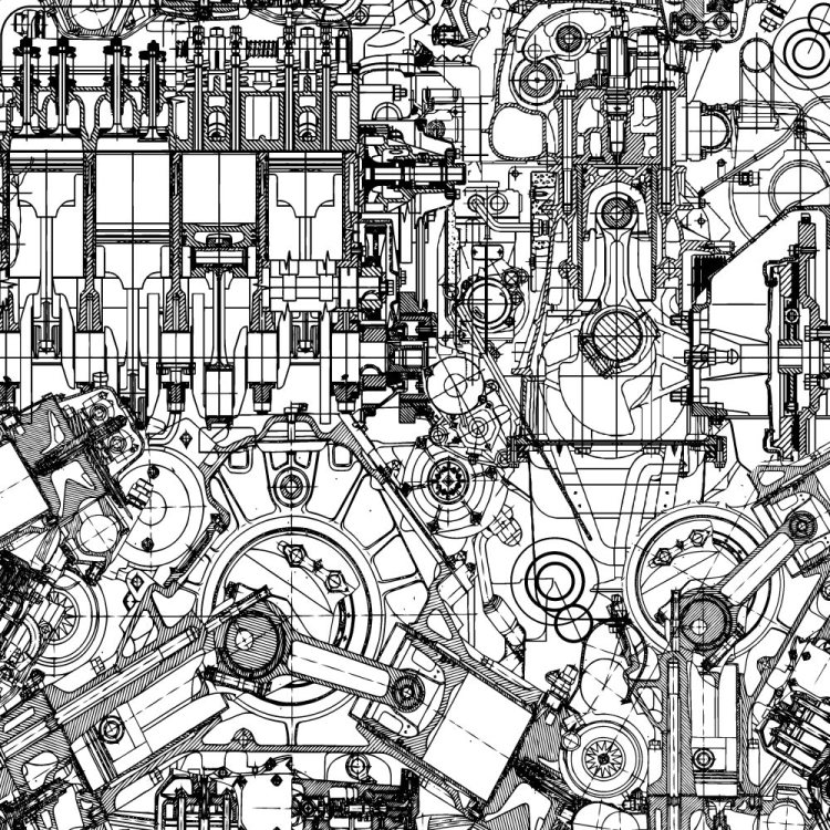 Engine Technical Drawing at Lynda Tawney blog