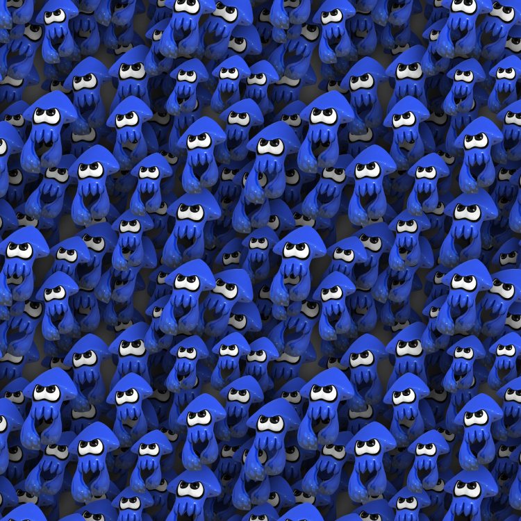Splatoon Squid 29 – Pattern Crew
