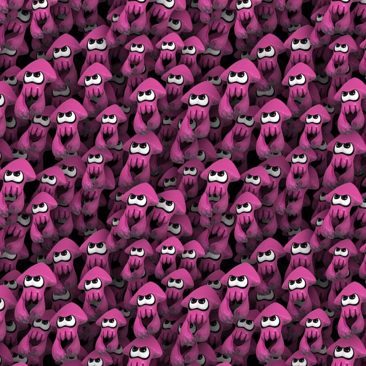 Splatoon Squid 27 – Pattern Crew