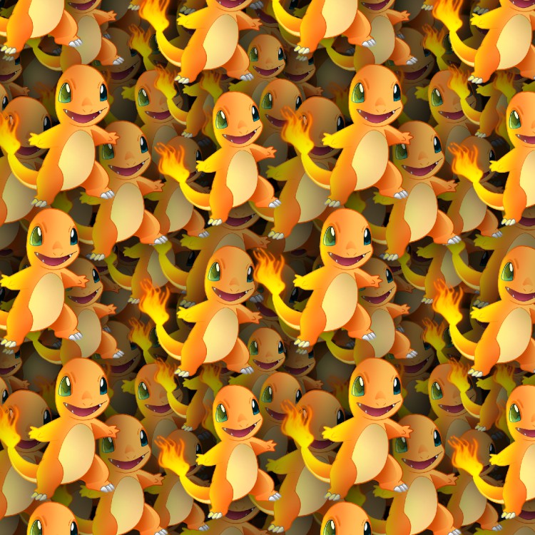 Pokemon Charmander 22 – Pattern Crew