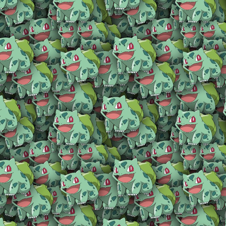 Pokemon Bulbasaur 24 – Pattern Crew