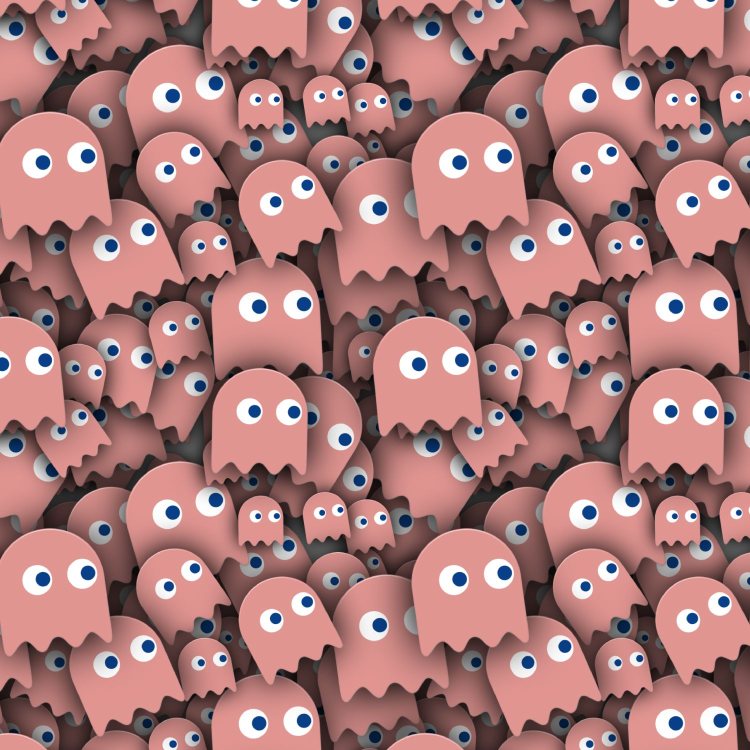 PacMan Ghosts 25 – Pattern Crew