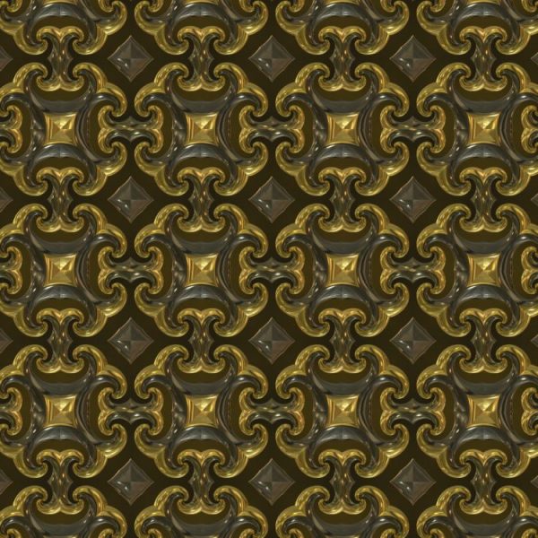 Engine Turned Gold Leaf – Pattern Crew