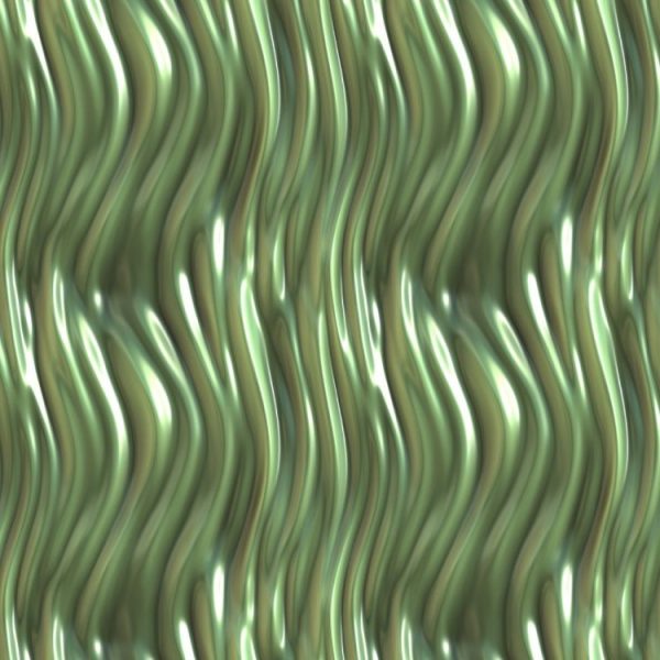 Green Chrome Rippled Wave – Pattern Crew