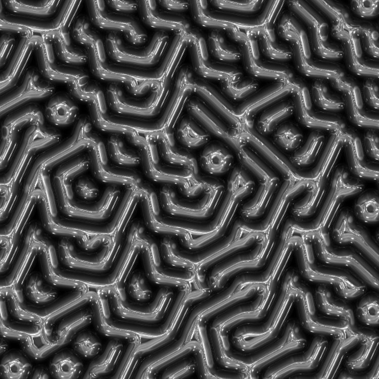 Interlocking Chrome Rings – Pattern Crew