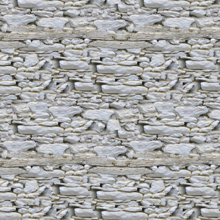 Whitewashed Stone Foundation – Pattern Crew