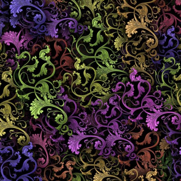 Colorful Scrollwork 22 – Pattern Crew