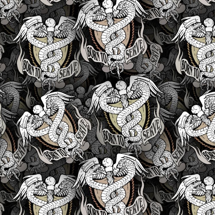 Caduceus Born to Serve 22 – Pattern Crew