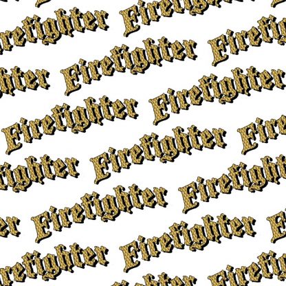 Firefighter Engine Turned Gold 24 – Pattern Crew