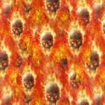 Flaming Vampire Skulls 22 – Pattern Crew