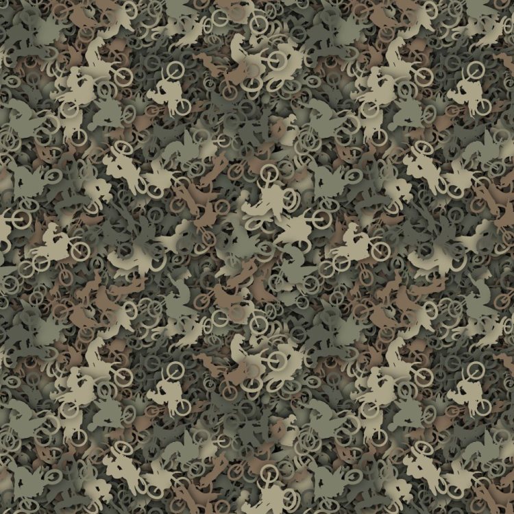 Motocross 22 Camouflage – Pattern Crew