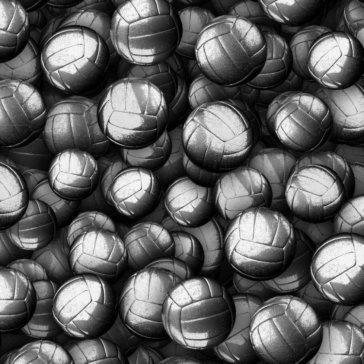 Metal Volleyballs – Pattern Crew