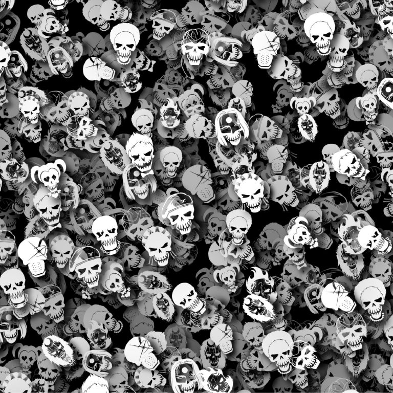 Flaming Vampire Skulls 22 – Pattern Crew