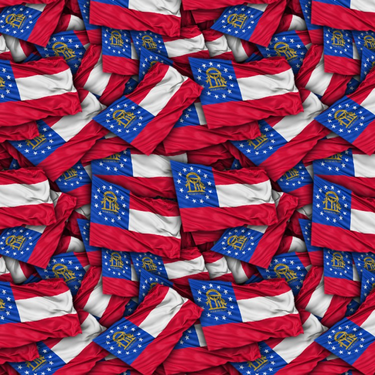 Georgia State Flag – Pattern Crew