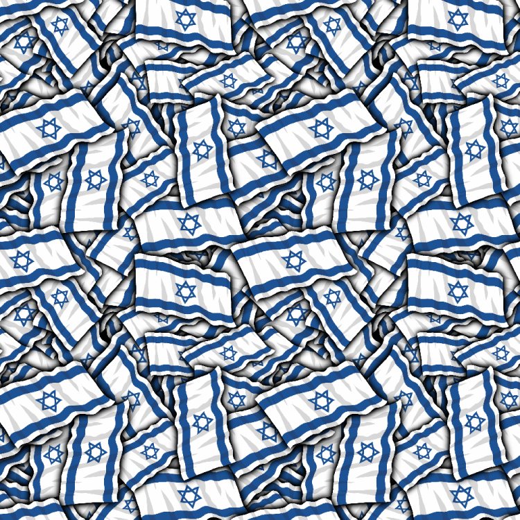 Israel Flag 24 – Pattern Crew