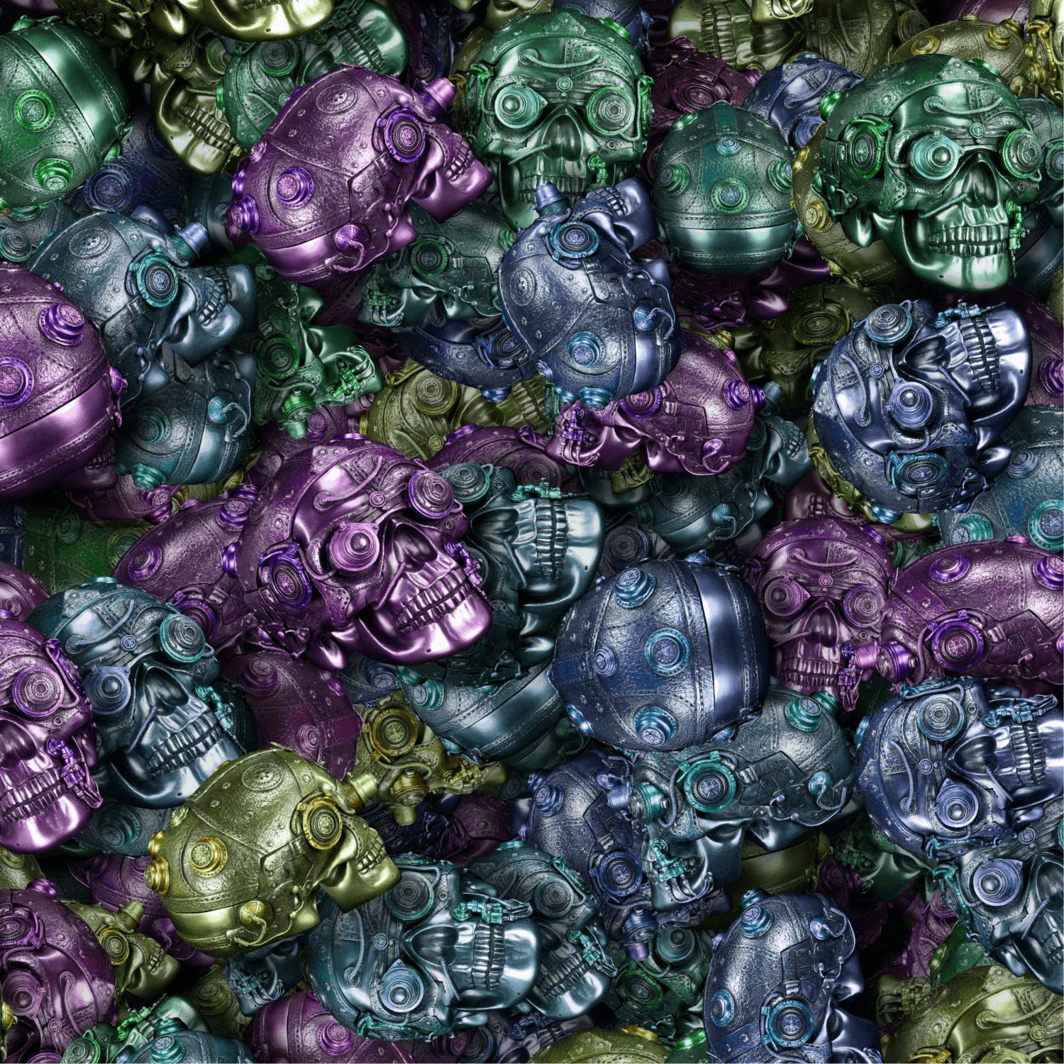 Steampunk Skulls 25 – Pattern Crew