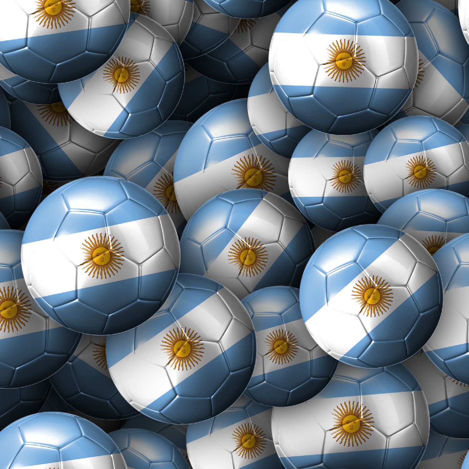Argentina Soccer Balls – Pattern Crew