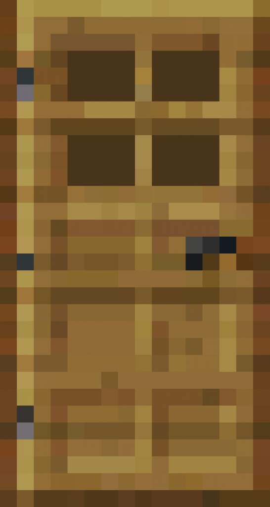 Minecraft Door – Pattern Crew