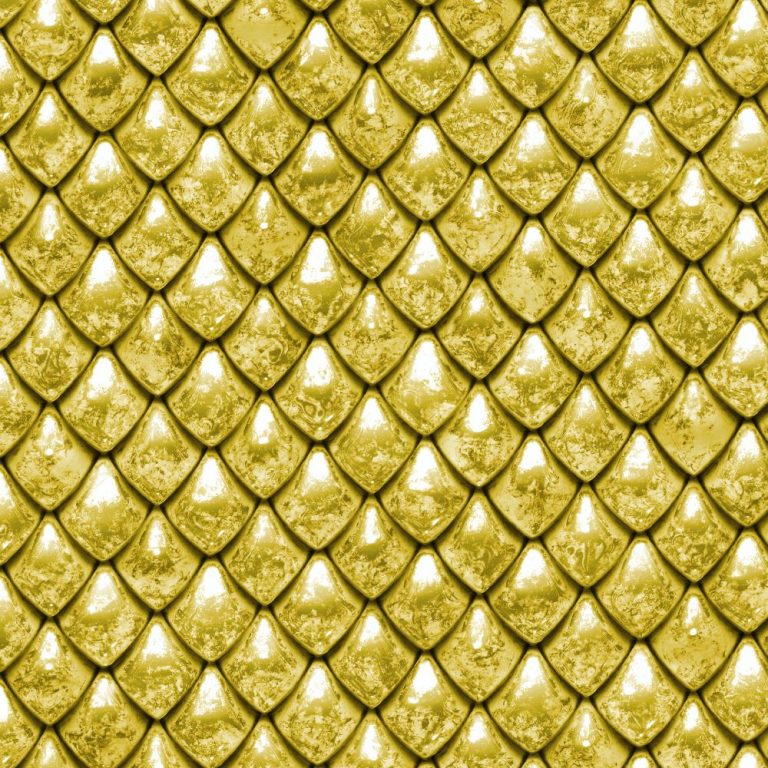 Gold Dragon Scales – Pattern Crew