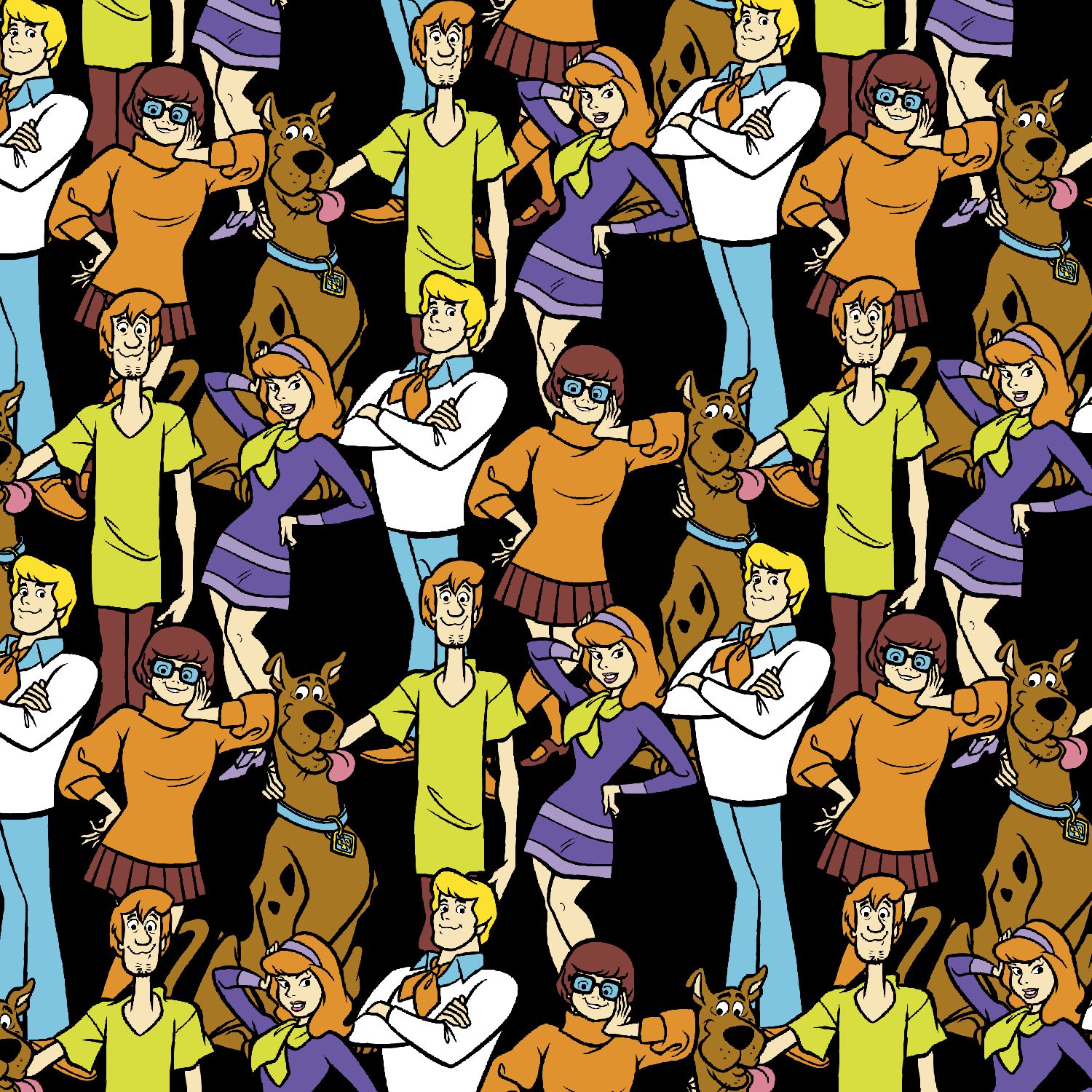 Scooby Doo Gang 24 – Pattern Crew