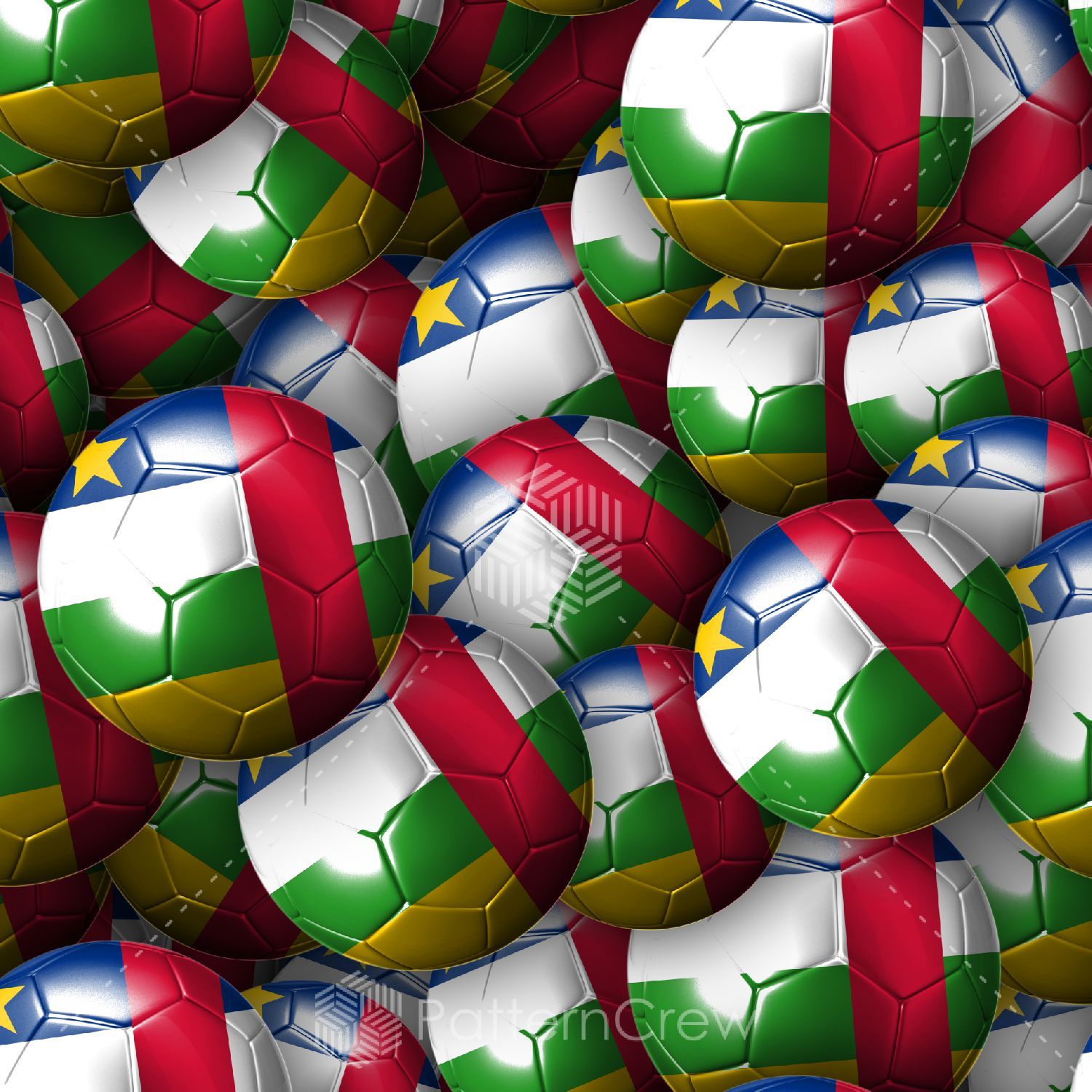 Central African Republic Soccer Balls – Pattern Crew
