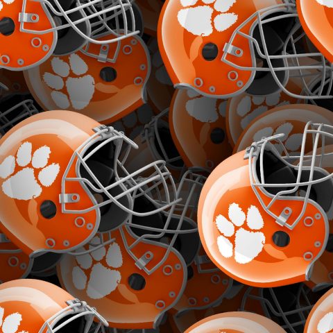 Clemson Tiger Helmets – Pattern Crew