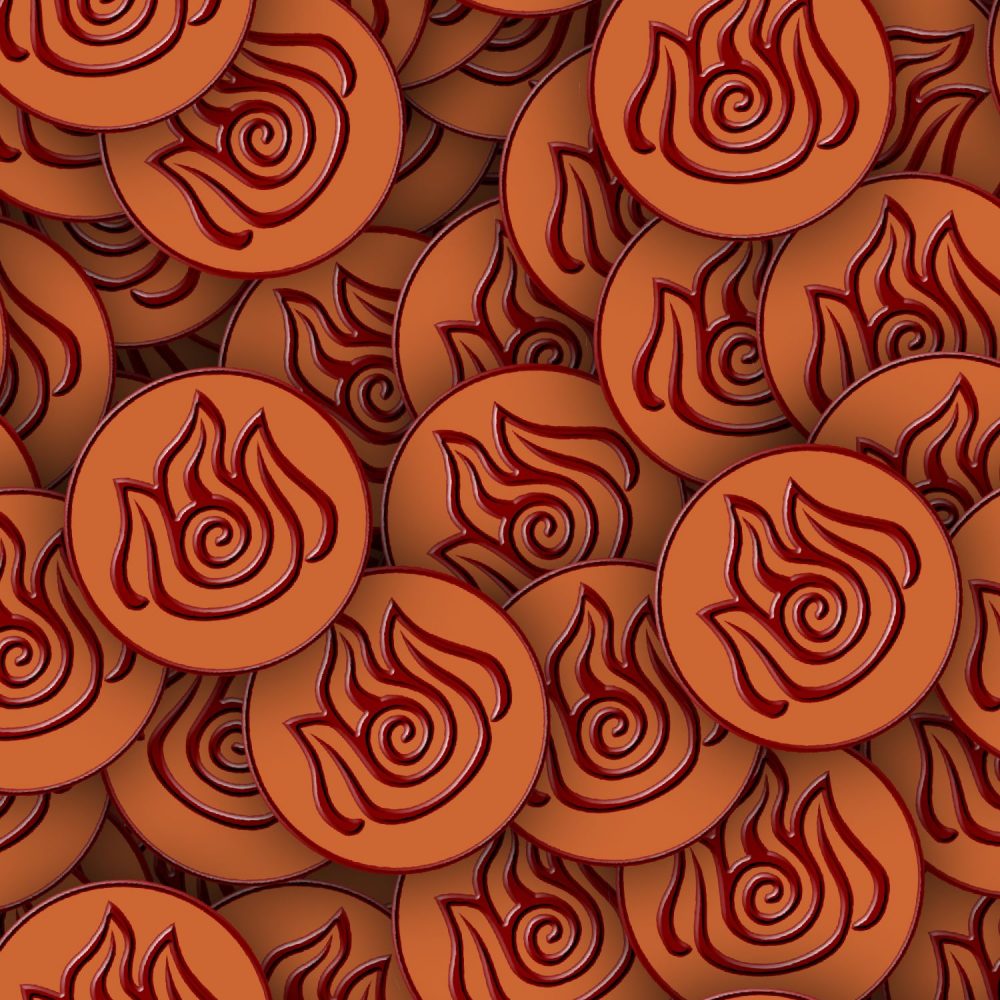 Avatar Fire Symbols – Pattern Crew