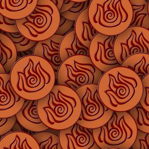 Avatar Fire Symbols – Pattern Crew