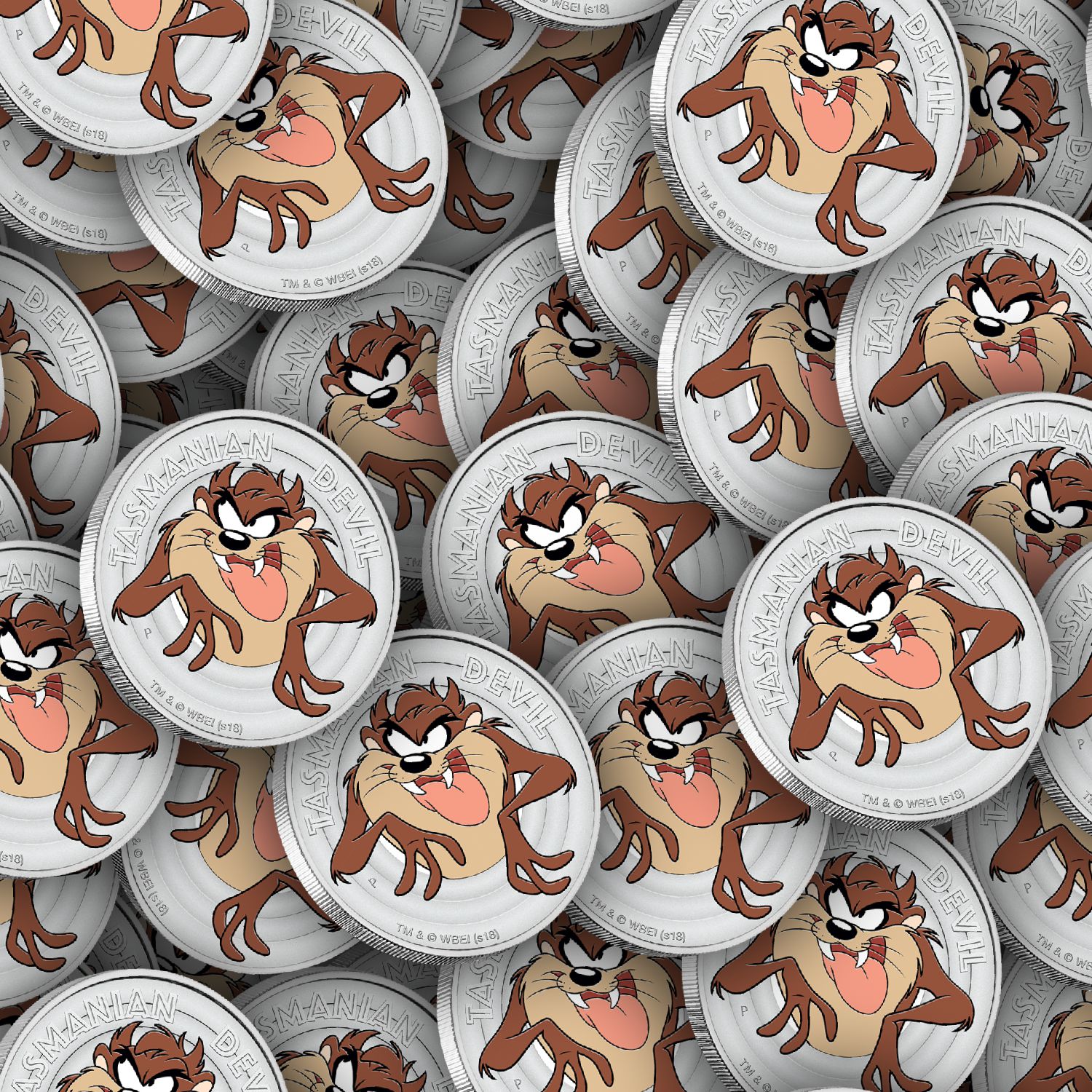 Tazmanian Devil Coins – Pattern Crew