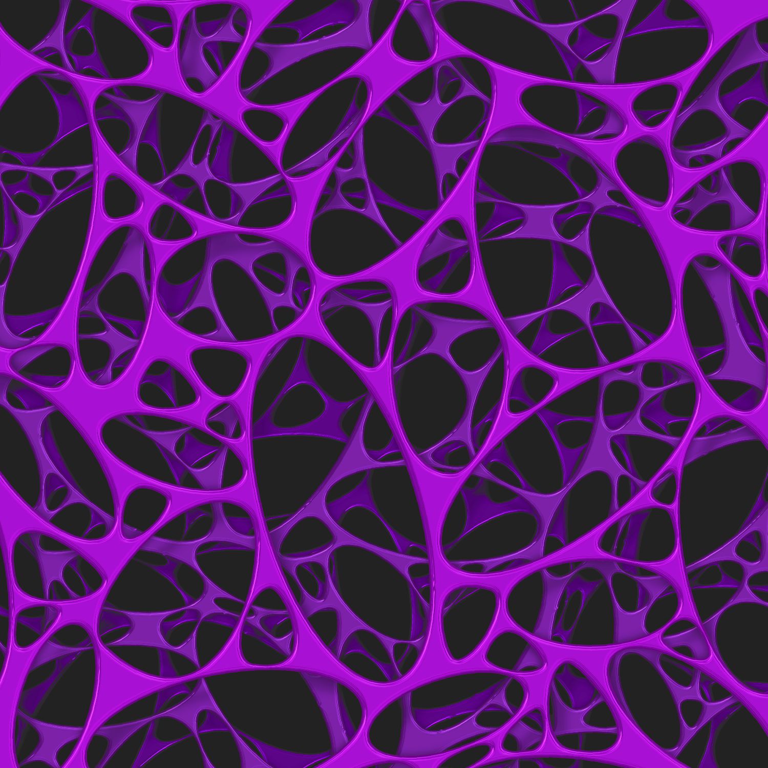Alien Foam Cells Purple – Pattern Crew