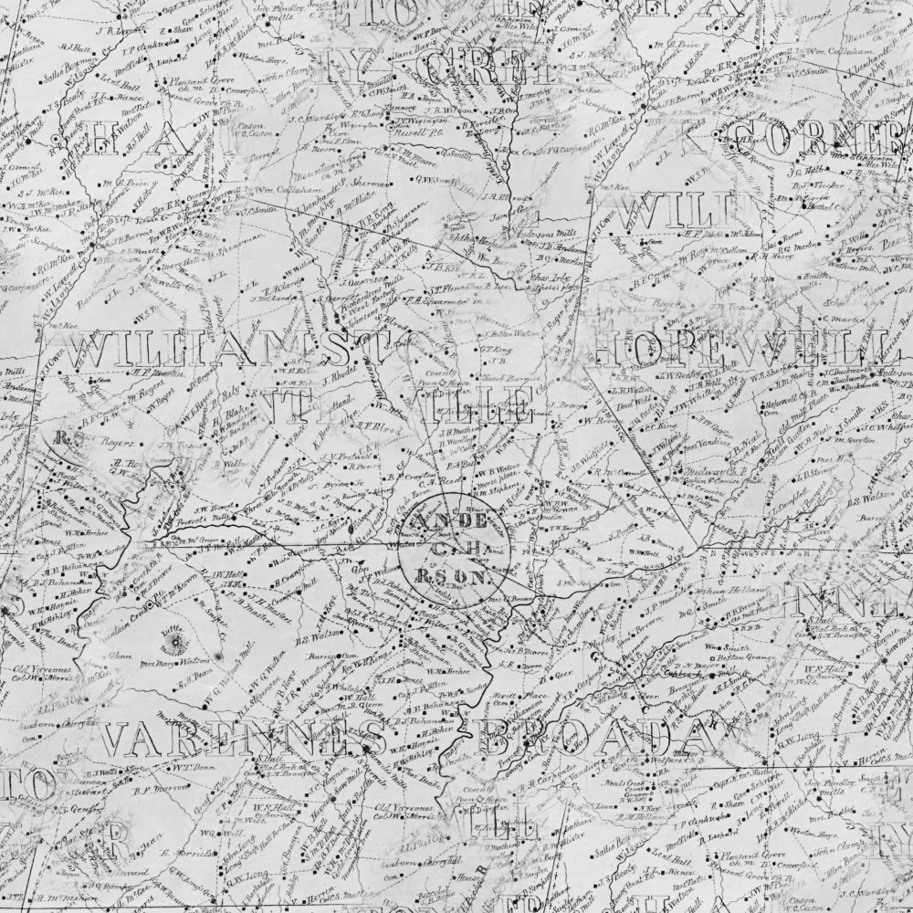 Old County Map – Pattern Crew