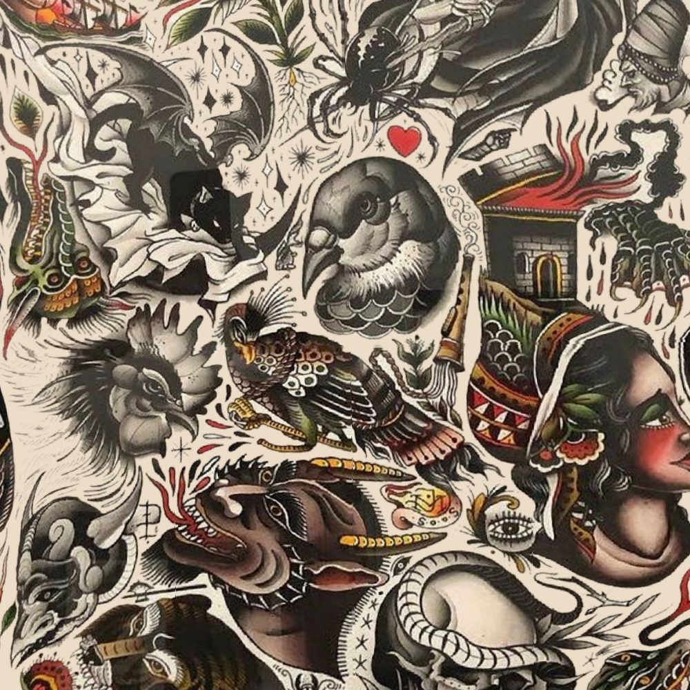 Vintage Pattern Tattoos