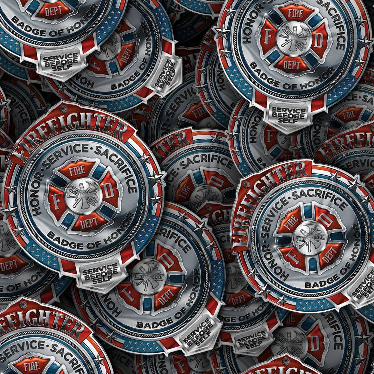 Firefighter Badge of Honor – Pattern Crew