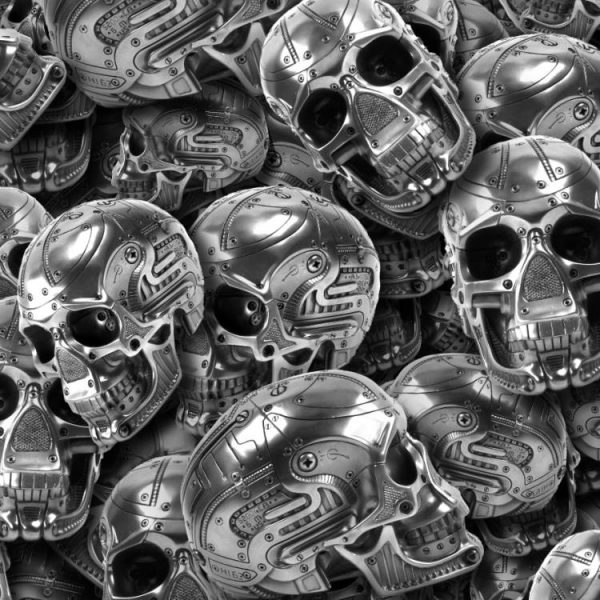 Mechanical Metal Skulls 22 – Pattern Crew