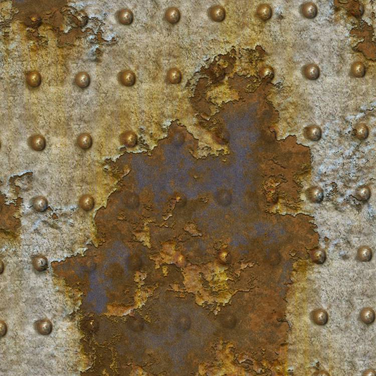 Rusty Riveted Metal 26 – Pattern Crew