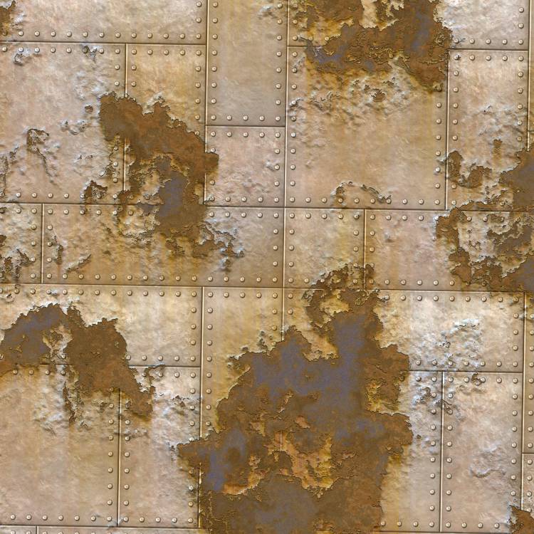 Rusty Riveted Metal 24 – Pattern Crew