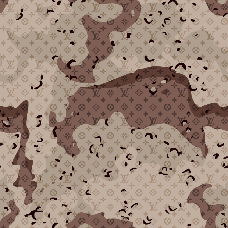 Louis Vuitton Desert Storm Camo – Pattern Crew